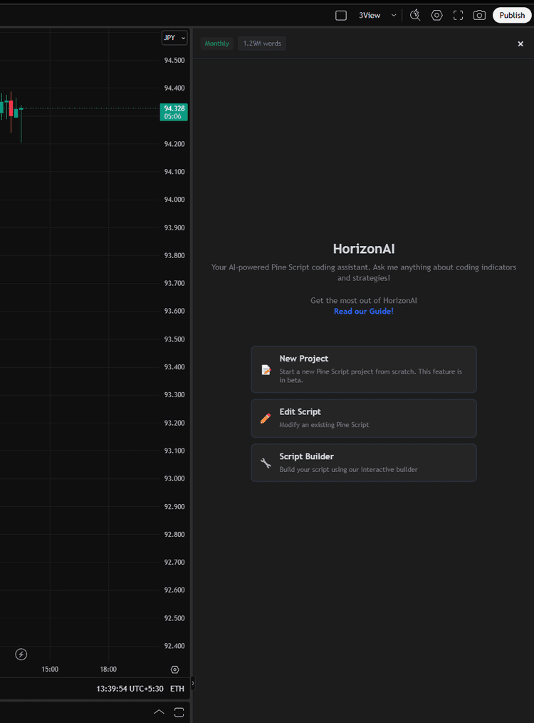 Horizon AI - Create Custom Trading Strategies with AI