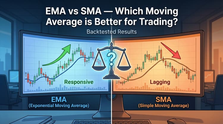 EMA vs SMA — Which Moving Average is Better for Trading? (Backtested ...