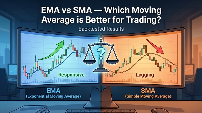 EMA vs SMA — Which Moving Average is Better for Trading? (Backtested ...