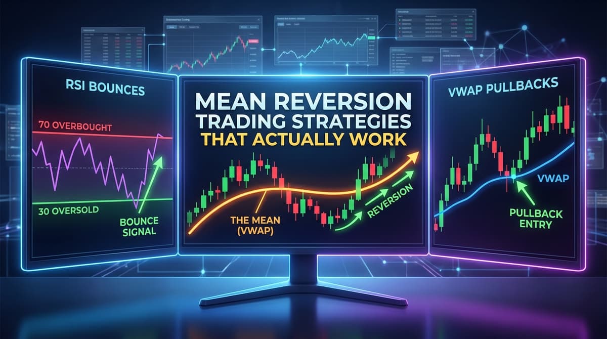 Mean Reversion Trading Strategies That Actually Work — From RSI Bounces ...